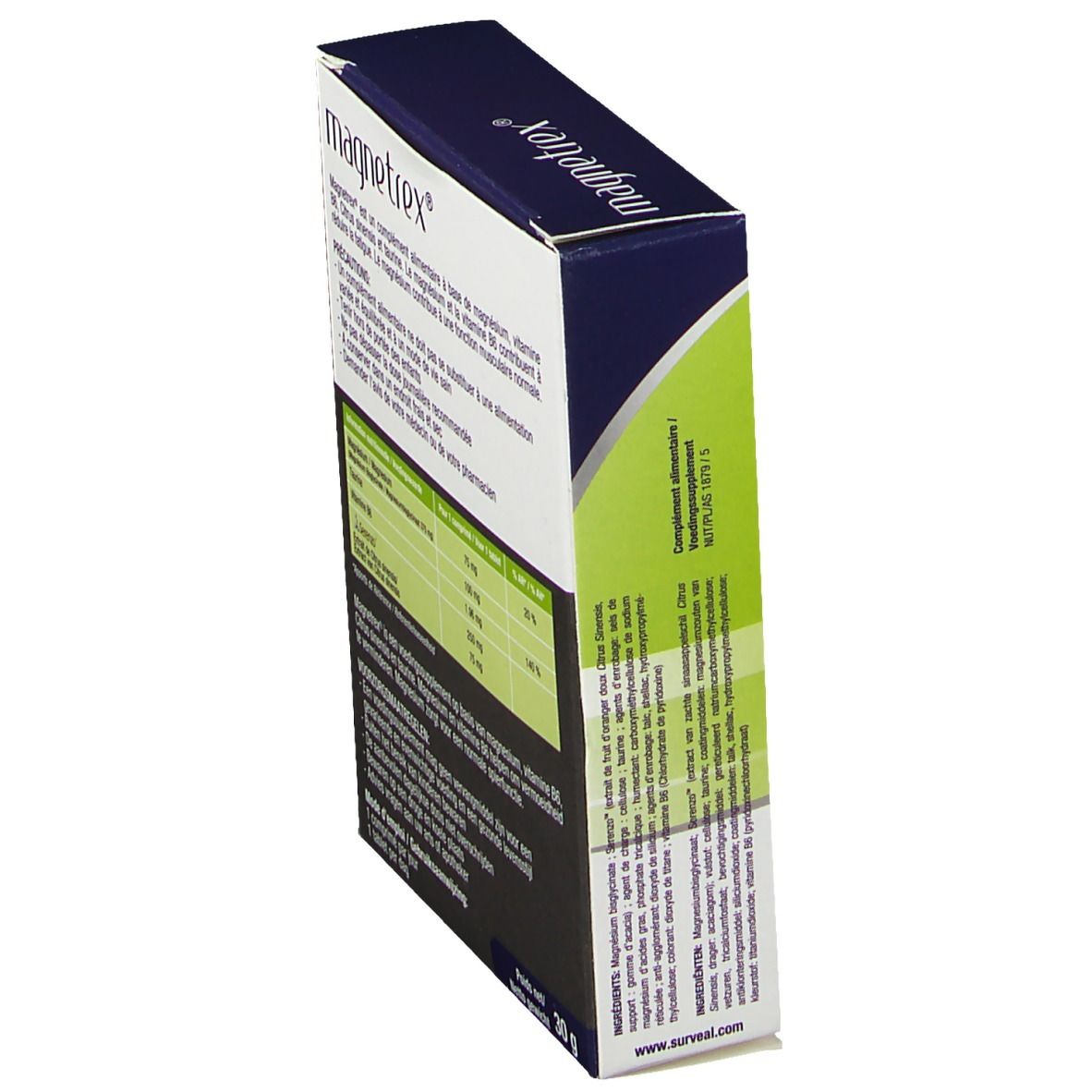 Magnetrex 30 St - Farmaline