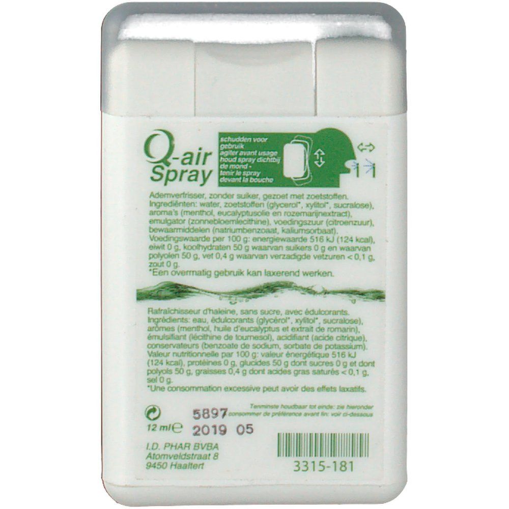 Q-Air Eucalyptus Spray 12 ml - Farmaline