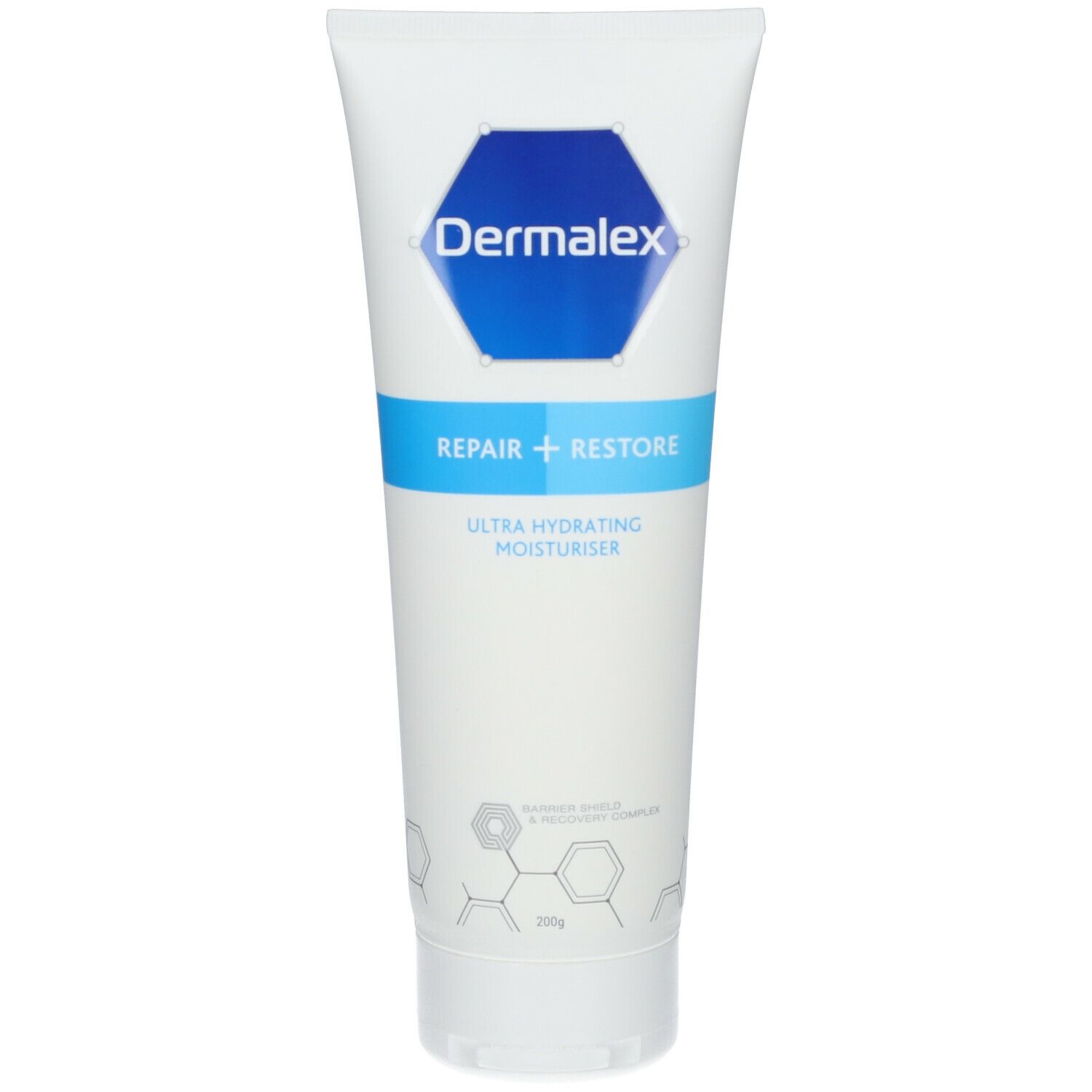 Dermalex Ultra Hydrating Moisturiser - Droge Huid 200 g - Farmaline