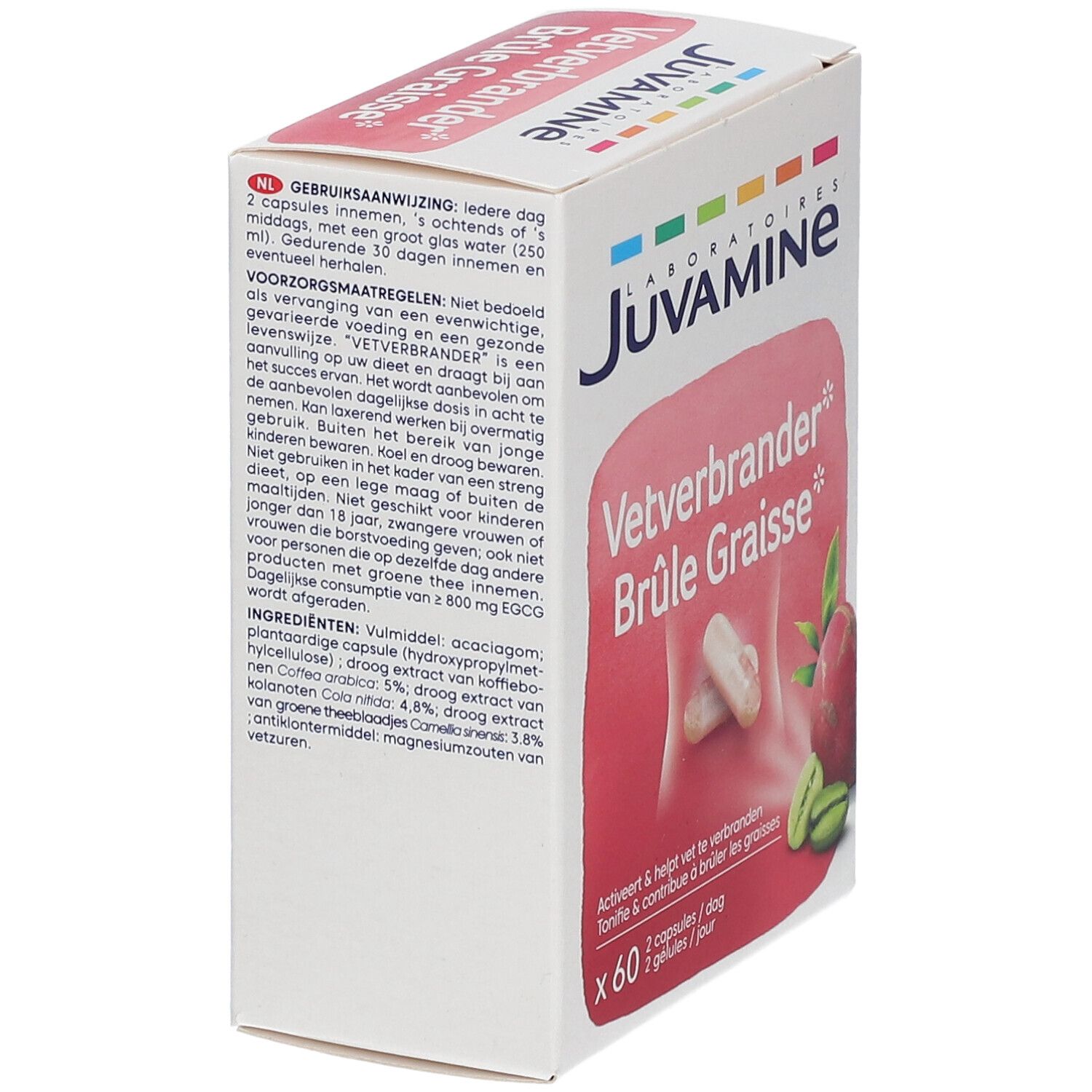 Juvamine Vetverbranding 60 St - Farmaline