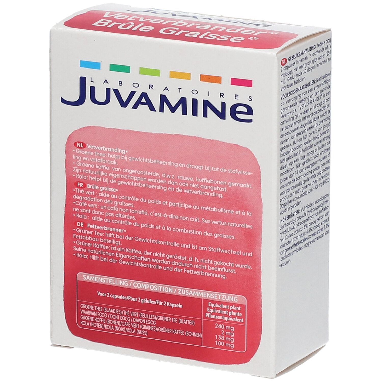 Juvamine Vetverbranding 60 St - Farmaline
