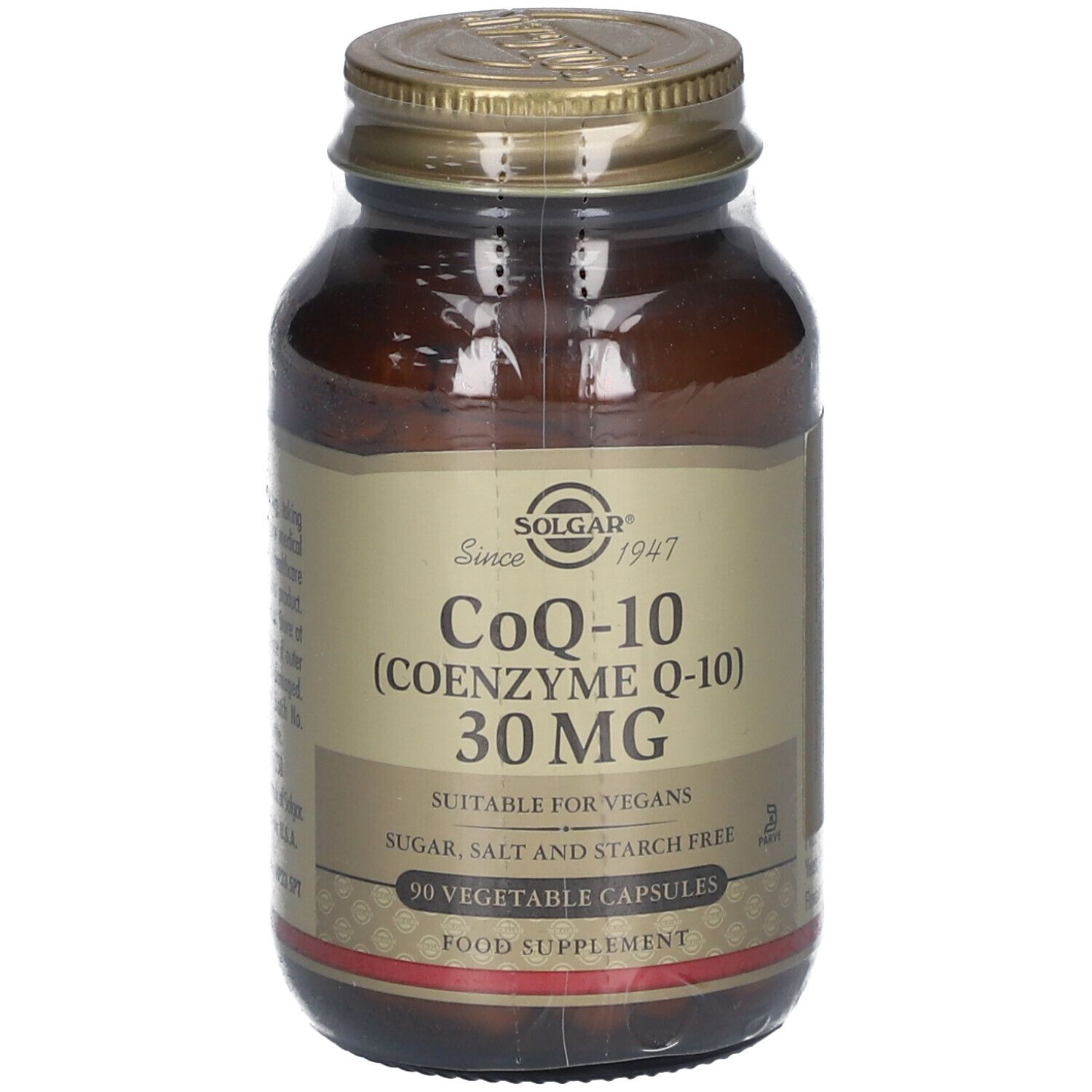 Solgar Co-Enzyme Q10 30mg 90 St - Farmaline