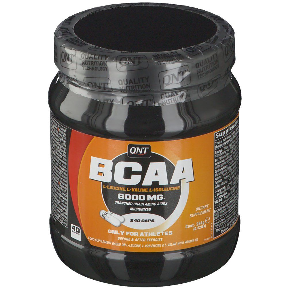 QNT BCAA 6000mg 240 g - Farmaline