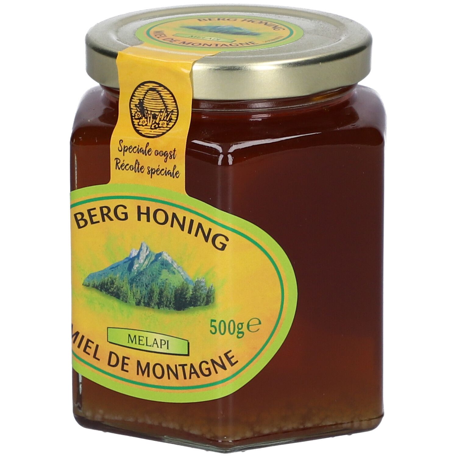 Melapi Honing Berg Vloeibaar 500 g - Farmaline