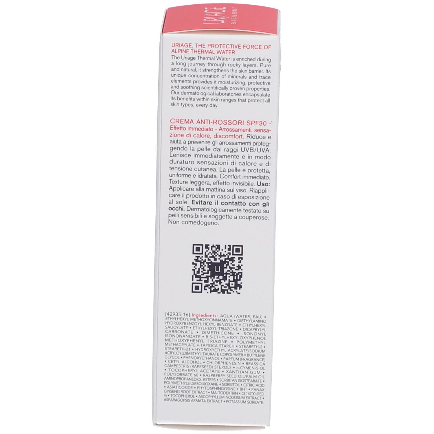 Uriage Roséliane Crème tegen Roodheid SPF30 40 ml - Farmaline