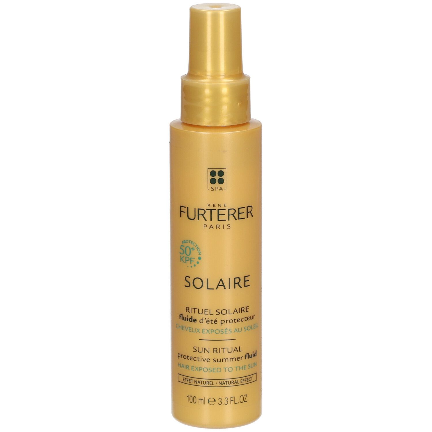 Rene Furterer Solaire Rituel Solaire Fluide d'Été Protecteur KPF50+ 100 ...