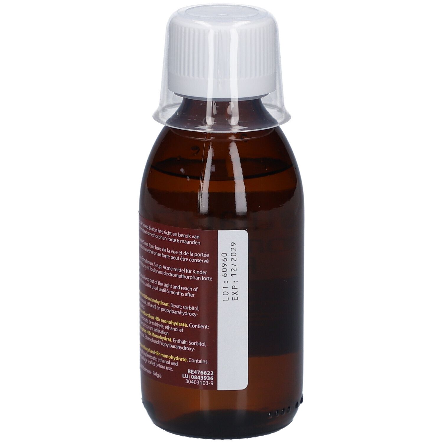 Toularynx Dextromethorpan Forte Droge Hoest 160 ml - Farmaline