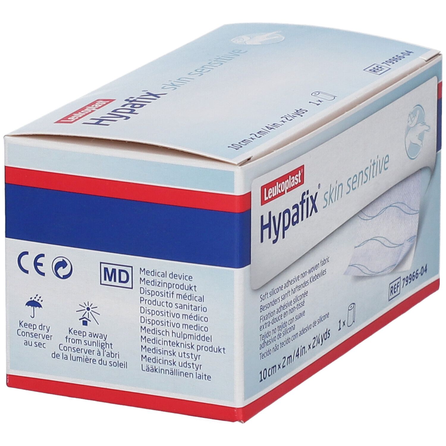 Leukoplast Hypafix Skin Sensitive 10 Cm X 2 M 1 St Farmaline