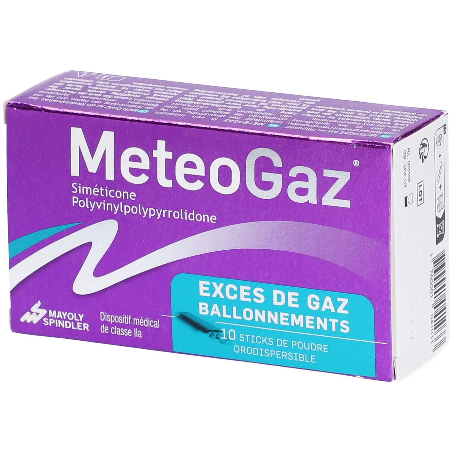 MeteoGaz B10 10x1,5 g - Farmaline