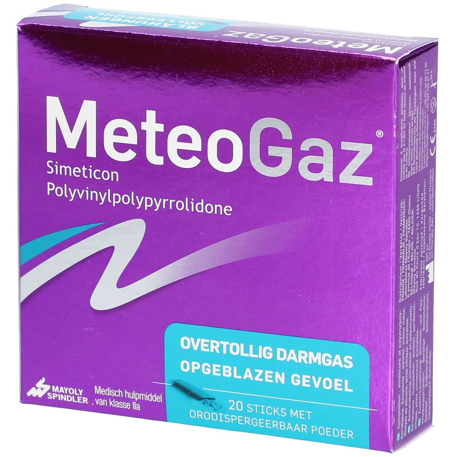 MeteoGaz B20 20x1,5 g - farmaline.be