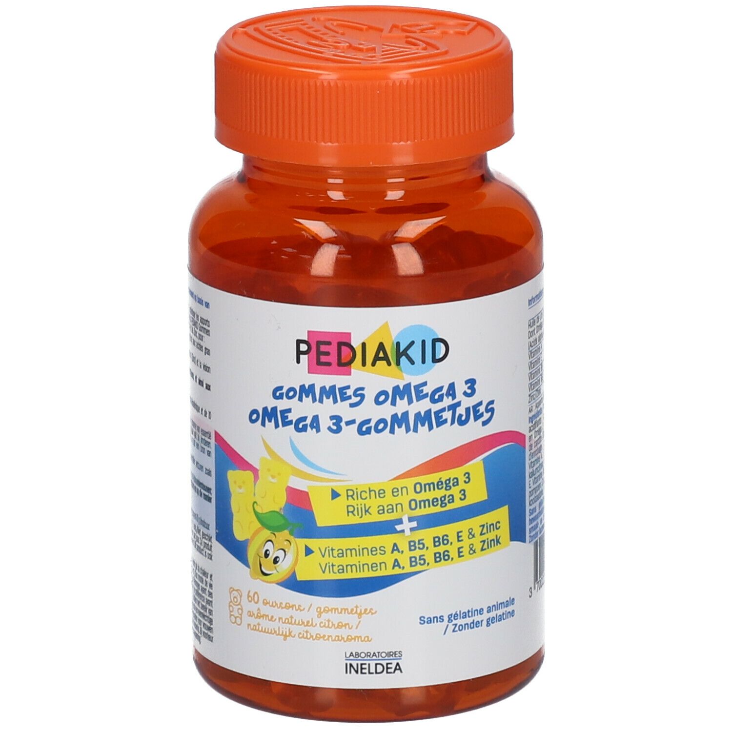 Pediakid Omega 3 Gummies 60 St - Farmaline
