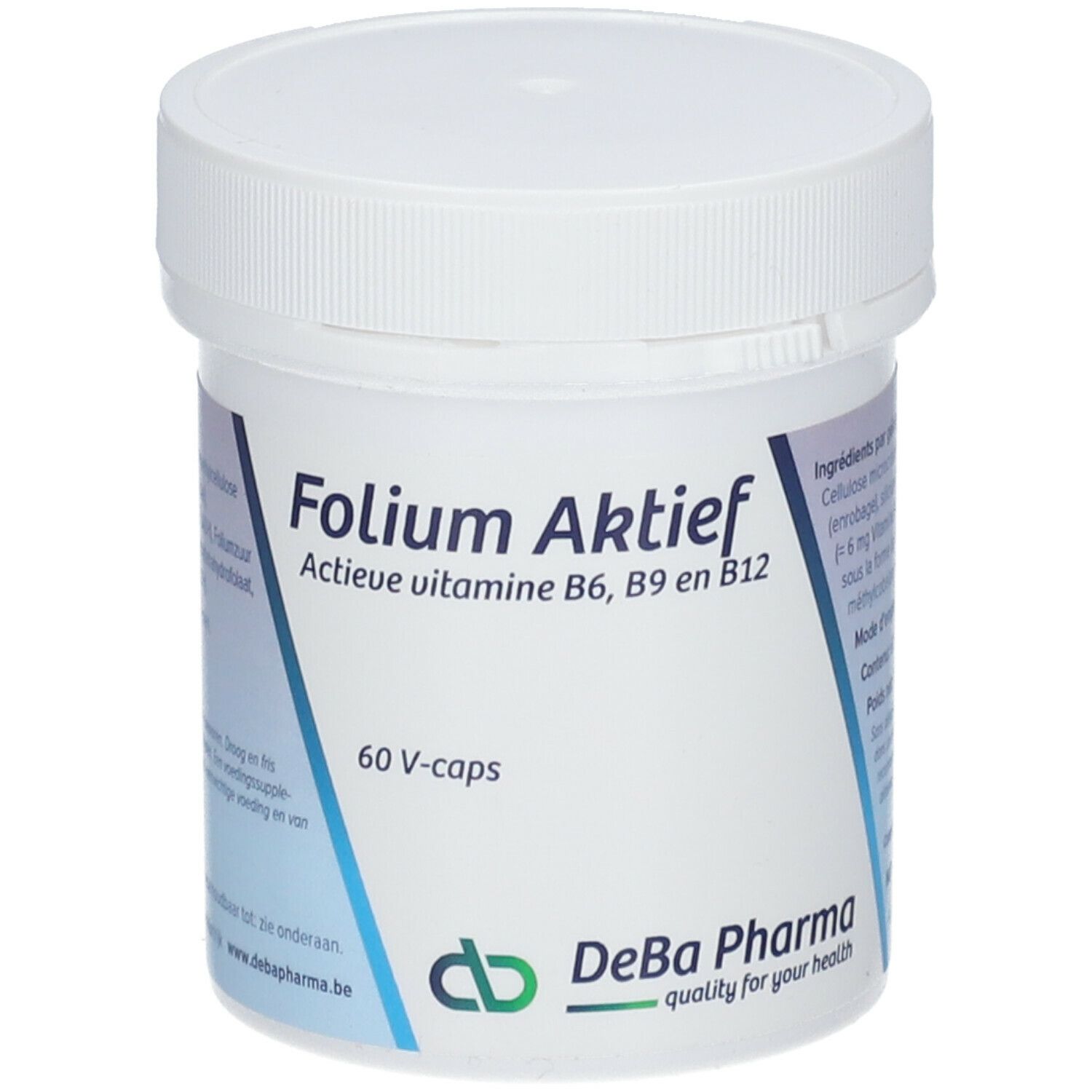 Deba Pharma Folium Aktief 60 St - Farmaline