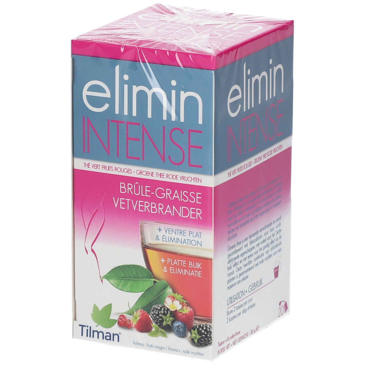Elimin Intense Rode Vruchten Thee 20 St - Farmaline