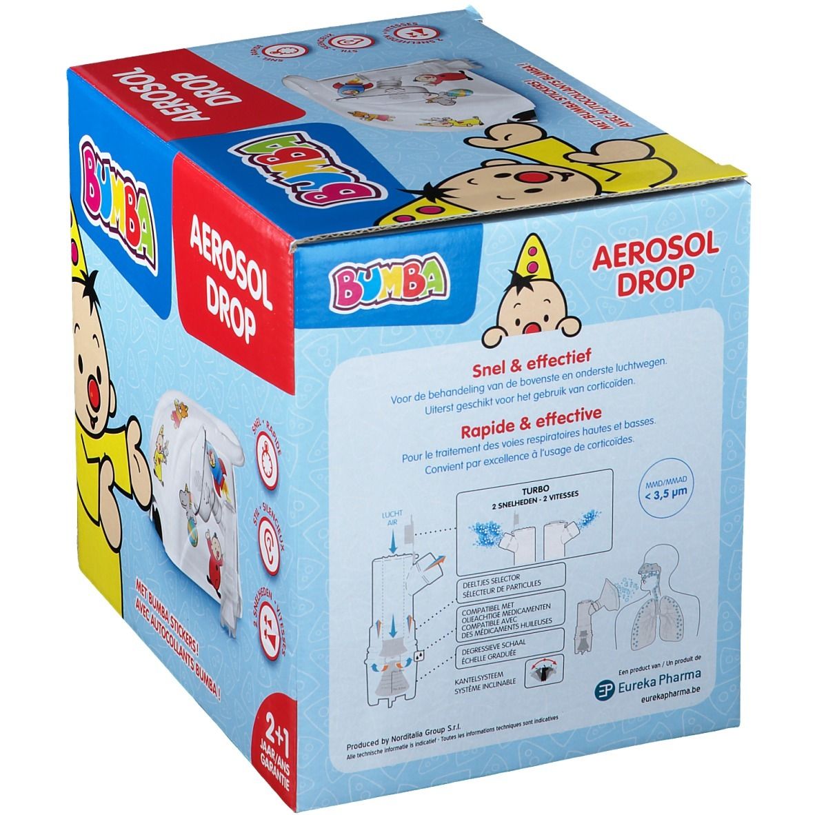 Eureka Care® Studio 100 Bumba Aerosol Neb 1 pc(s) - Farmaline