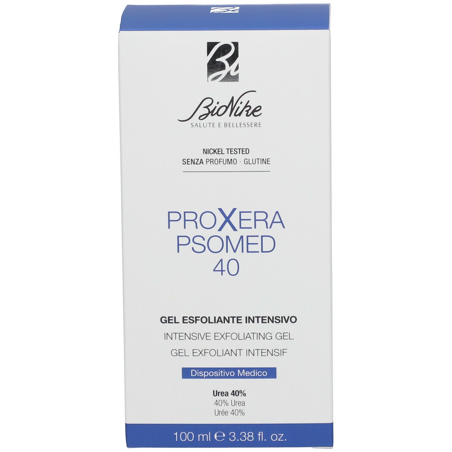 BioNike Proxera Psomed 40 Intensive Exfolaiting Gel 100 ml - farmaline.be