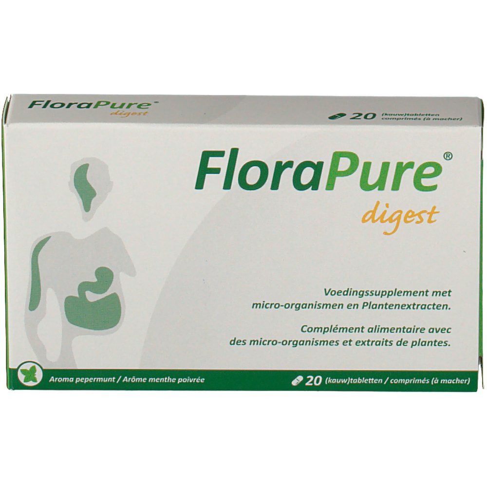 FloraPure Digest 20 St - Farmaline