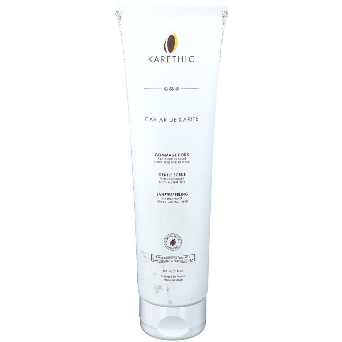 KARETHIC Caviar de Karité Gommage Doux Bio 150 ml - farmaline.be