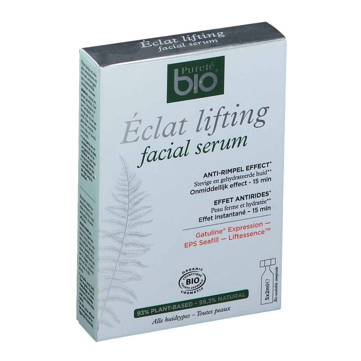 Pureté Bio Eclat Lifting Bio 5x2 ml - Farmaline