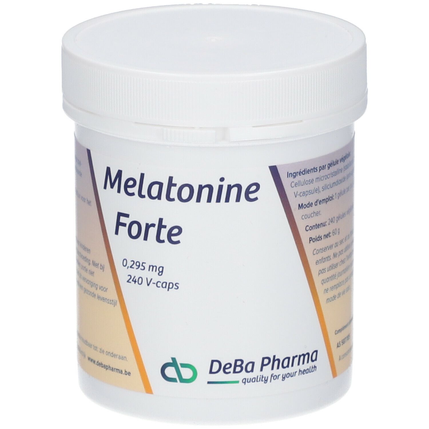 DeBa Pharma Melatonine Forte 240 pc(s) - Farmaline