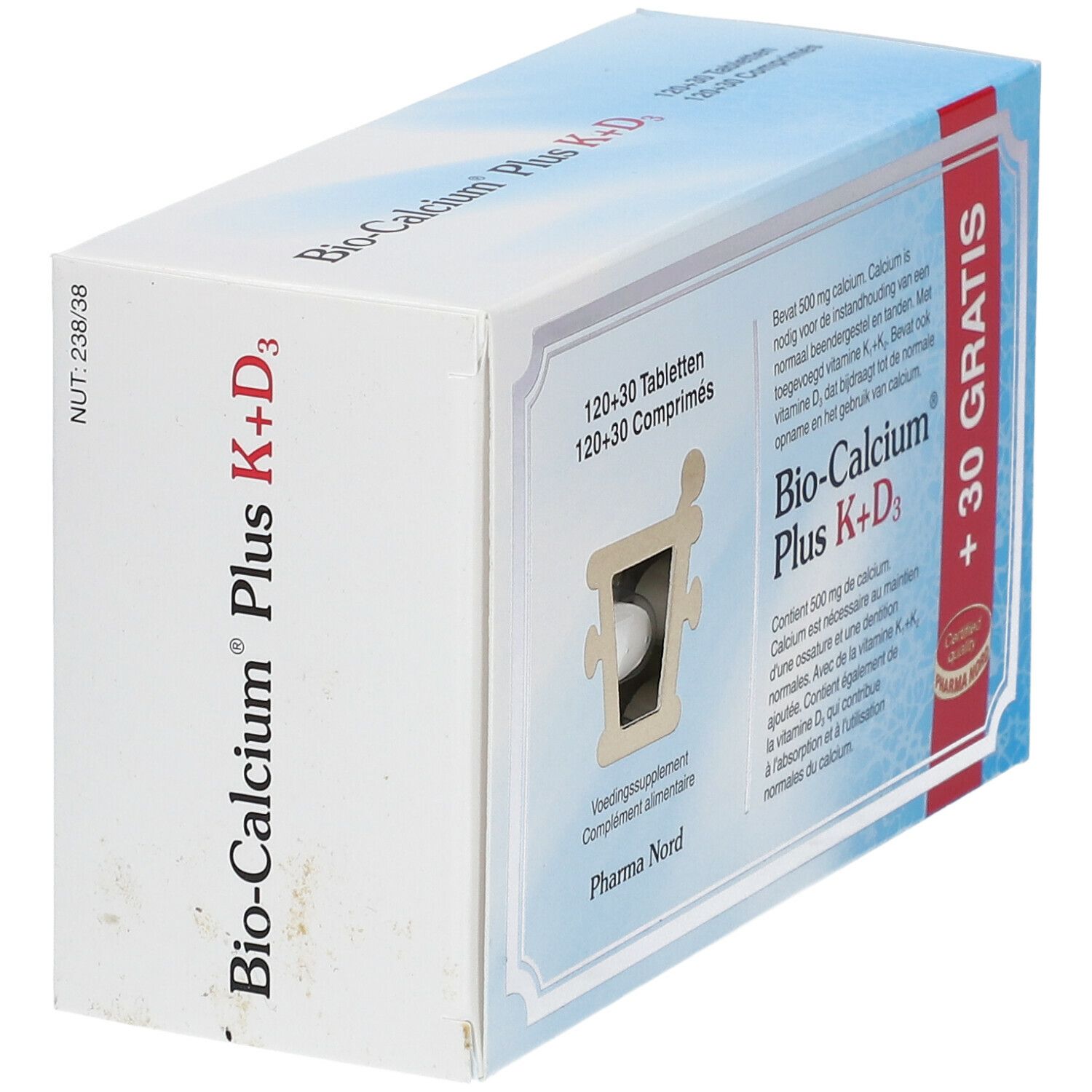 Pharma Nord Bio-Calcium Plus K+D3 120+30 Tabletten GRATIS 120+30 St ...