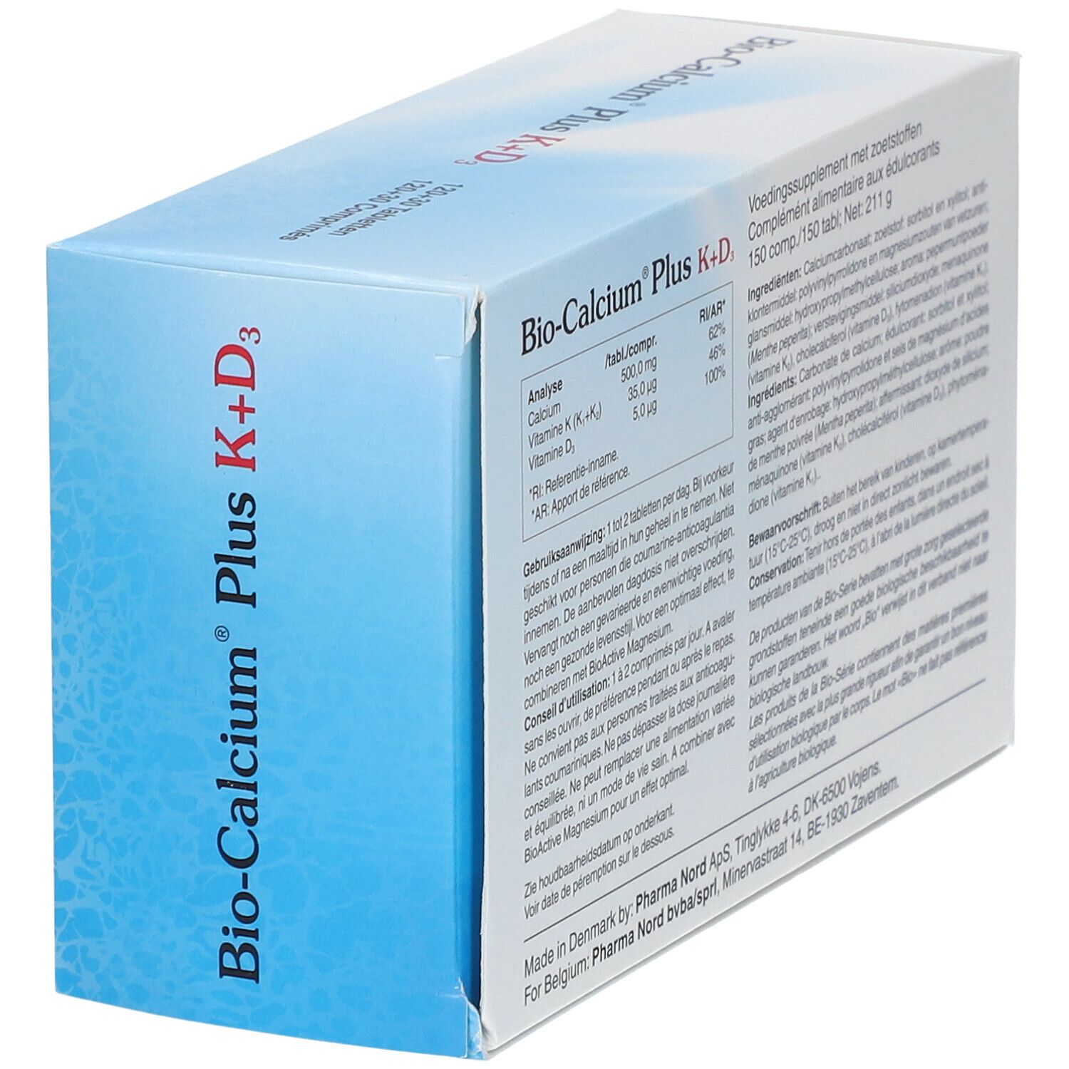 Pharma Nord Bio-Calcium Plus K+D3 120+30 Tabletten GRATIS 120+30 St ...