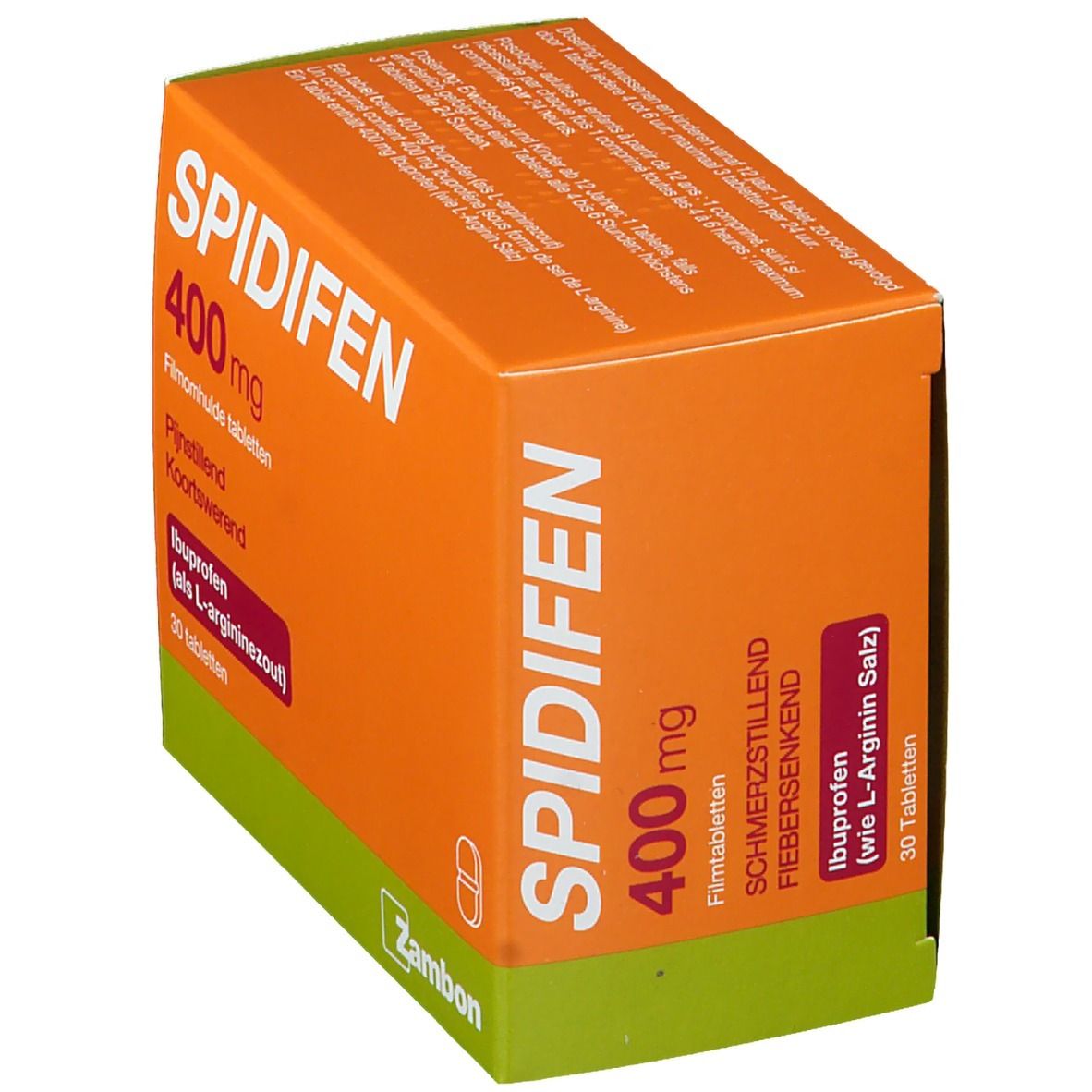 Spidifen 400mg 30 pc(s) - farmaline.be
