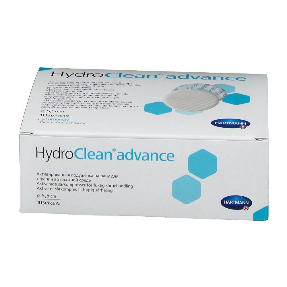 Hartmann Hydroclean Advance Rond 5,5cm 6097662 10 St - farmaline.be