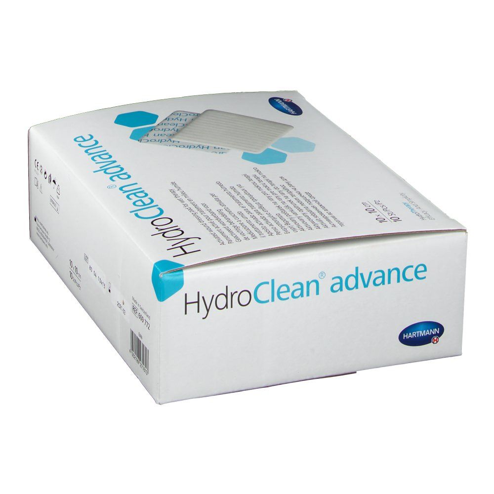 Hartmann Hydroclean Advance 10x10cm 6097722 10 St - Farmaline