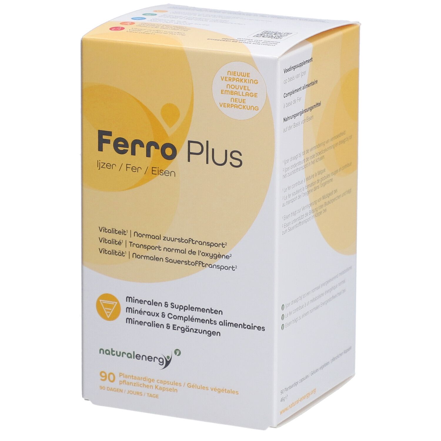 Natural Energy Ferro Plus 90 St - Farmaline