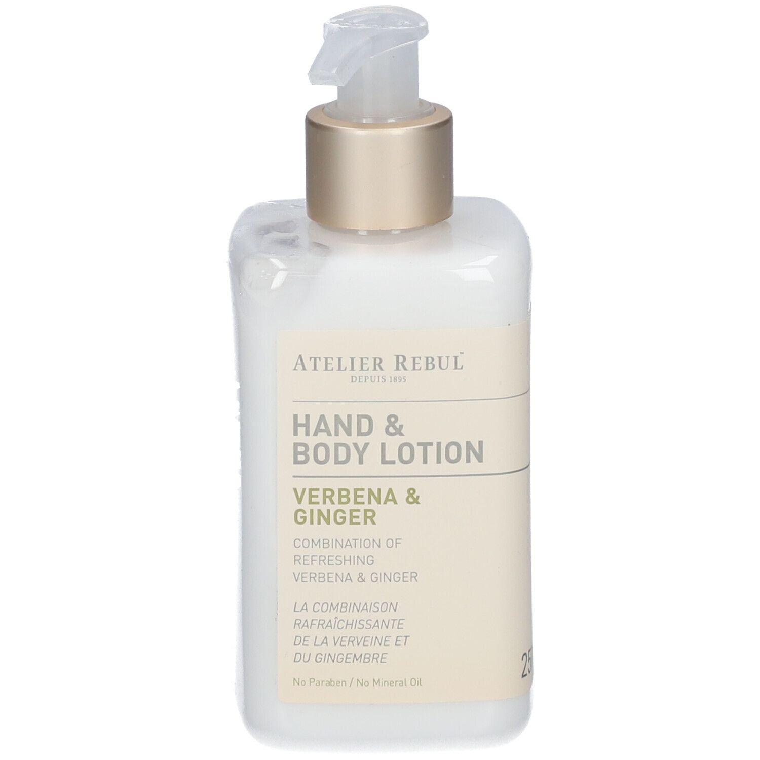 Atelier Rebul Verbena & Ginger Hand & Body Lotion 250 ml - Farmaline
