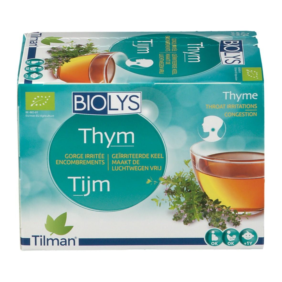 Biolys Thee Tijm 24 St - Farmaline