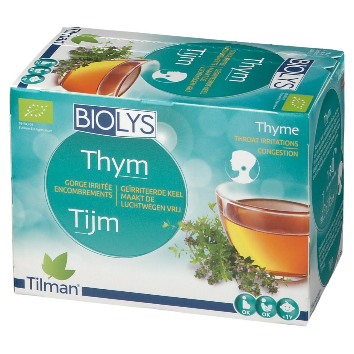Biolys Thee Tijm 24 St - Farmaline