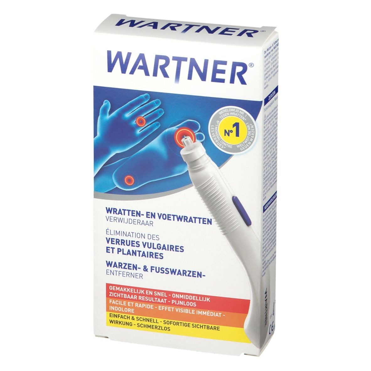 Wartner® Pen Wratten- en Voetwrattenverwijderaar 1 St - Farmaline