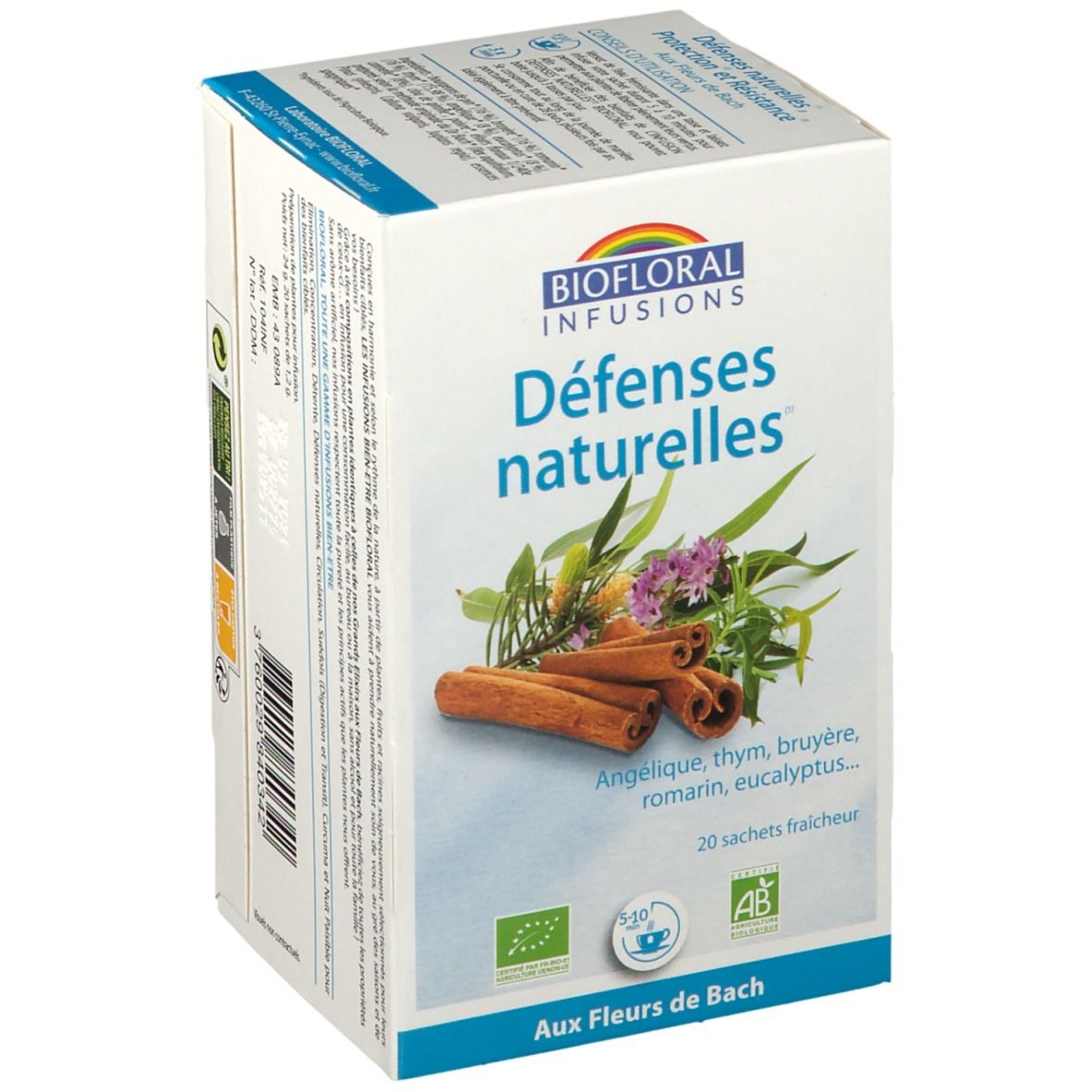 Biofloral Infusion Défenses Naturelles - Résistance aux Fleurs de Bach ...