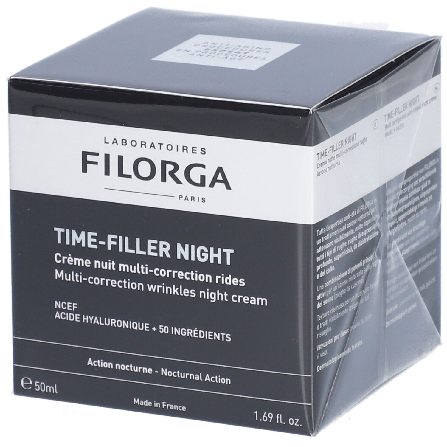 Filorga Time-Filler Night Multi-Correction Wrinkles Night Cream 50 ml ...