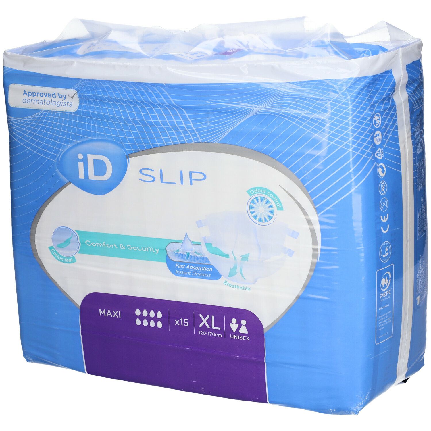 iD Slip Maxi Extra Large 15 St - Farmaline