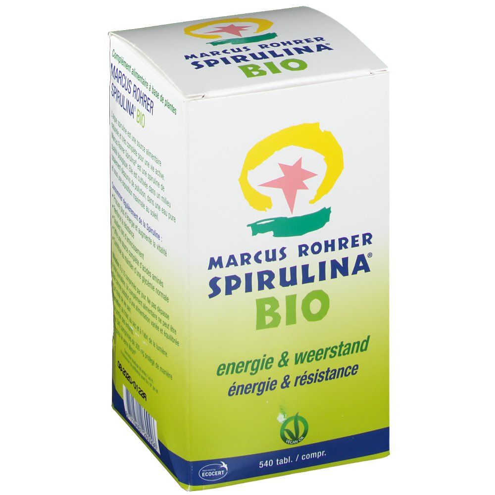 Marcus Rohrer Bio Spirulina 540 St - Farmaline
