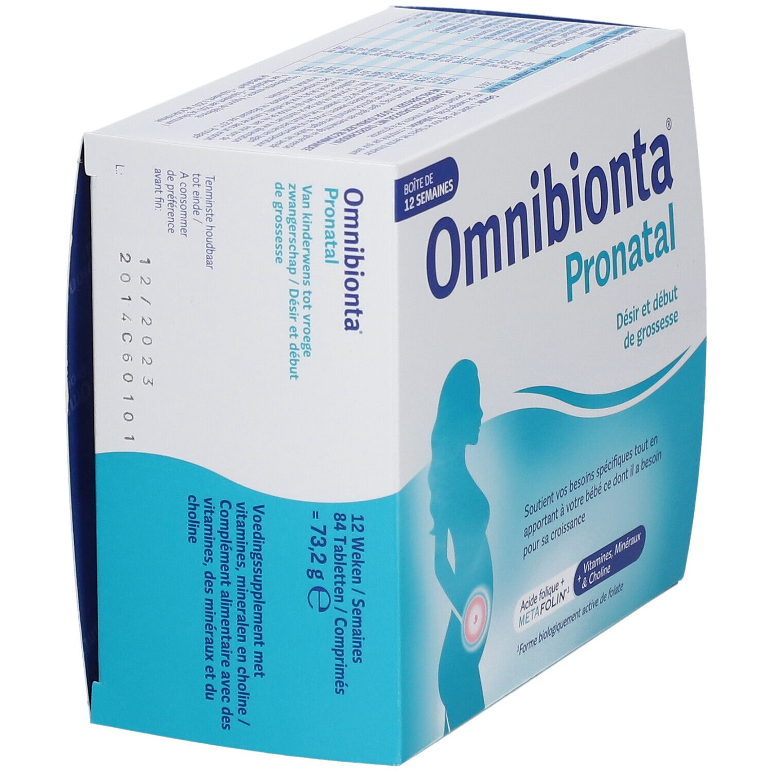 Omnibionta® Pronatal 12 Weken 84 St - Farmaline