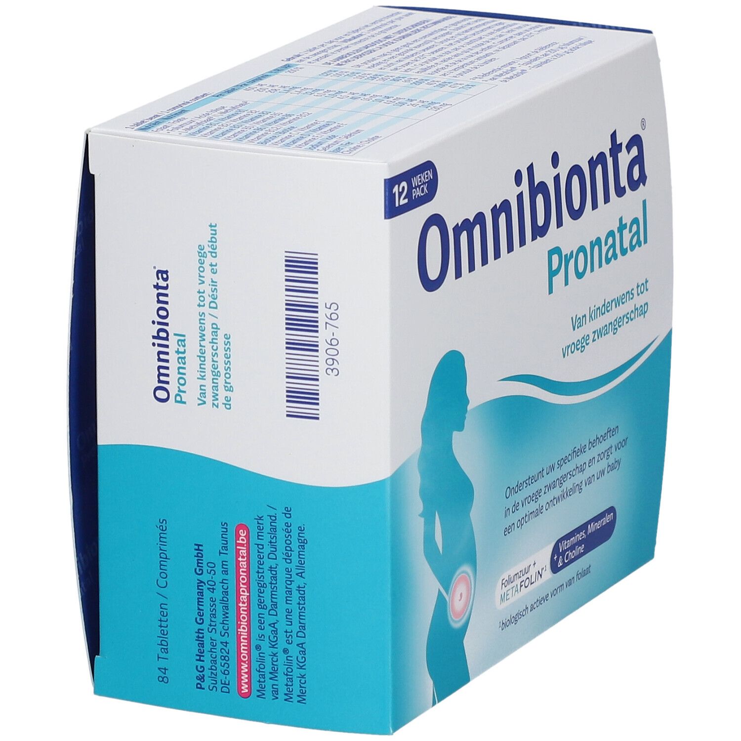 Omnibionta® Pronatal 12 Weken 84 St - Farmaline