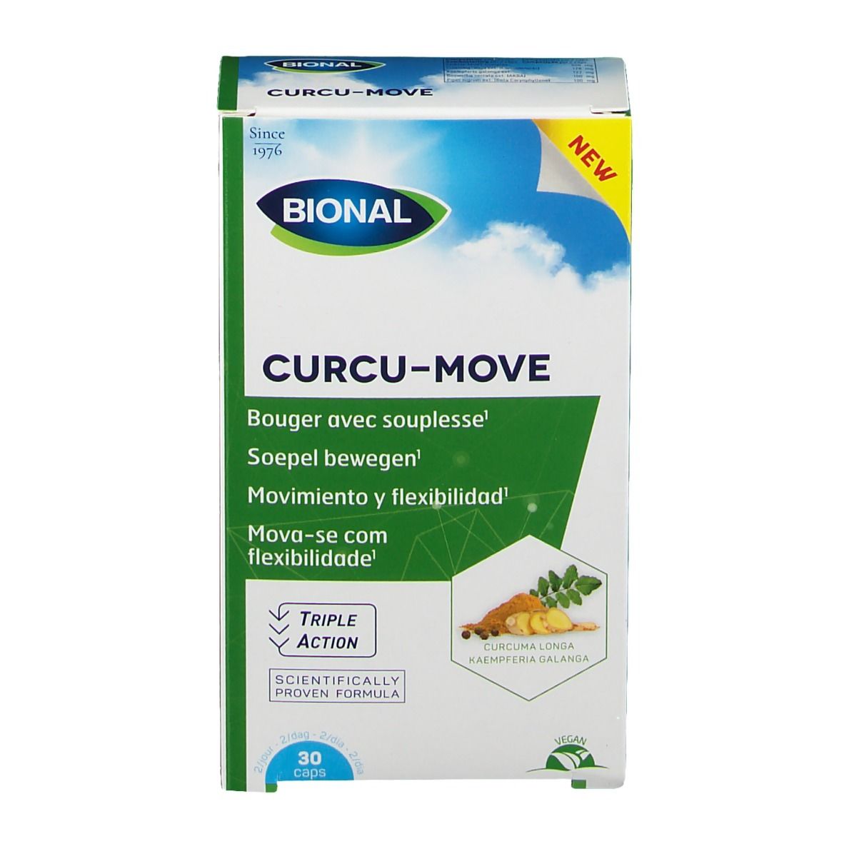 Bional Curcu-Move 30 St - farmaline.be