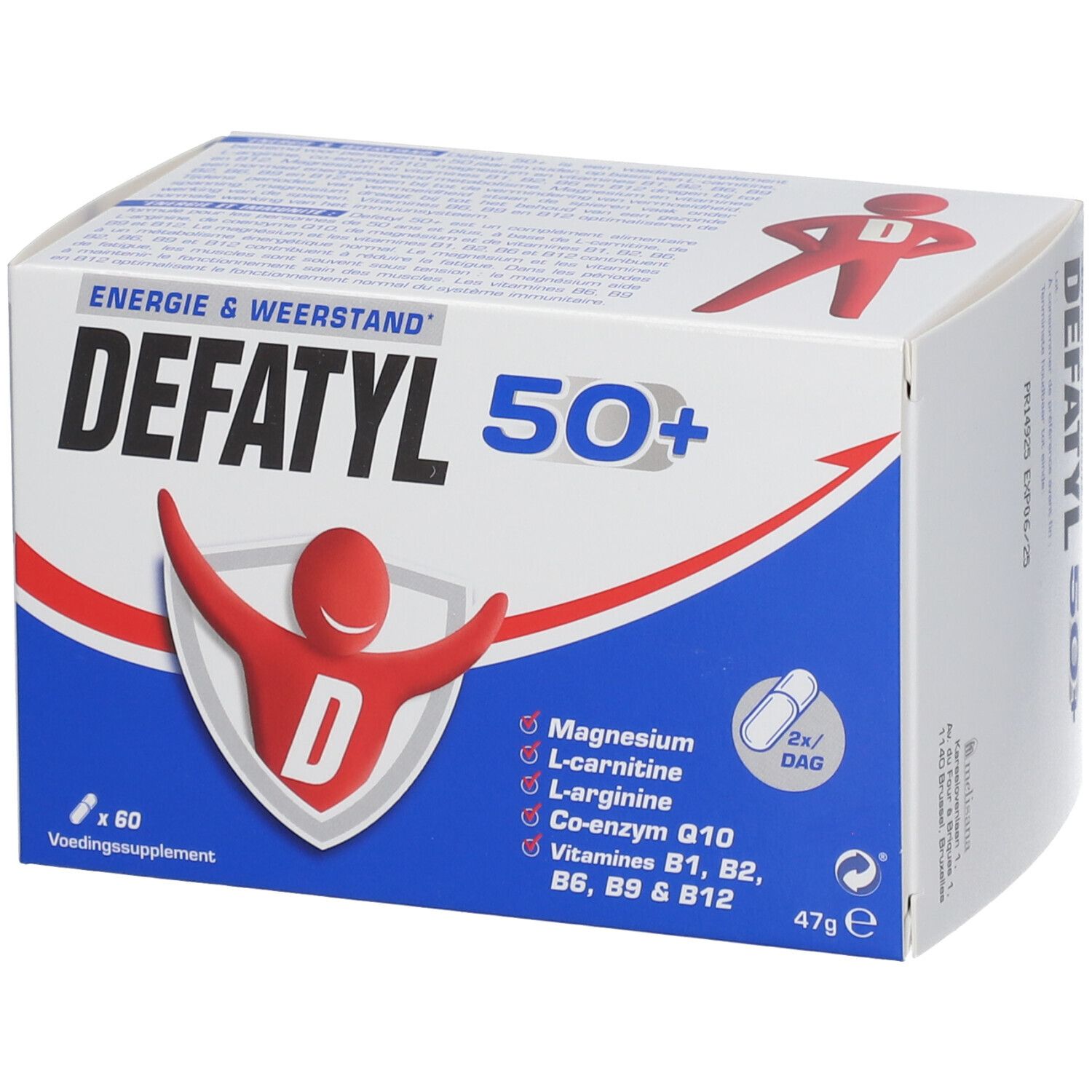 Defatyl 50+ 60 St - Farmaline