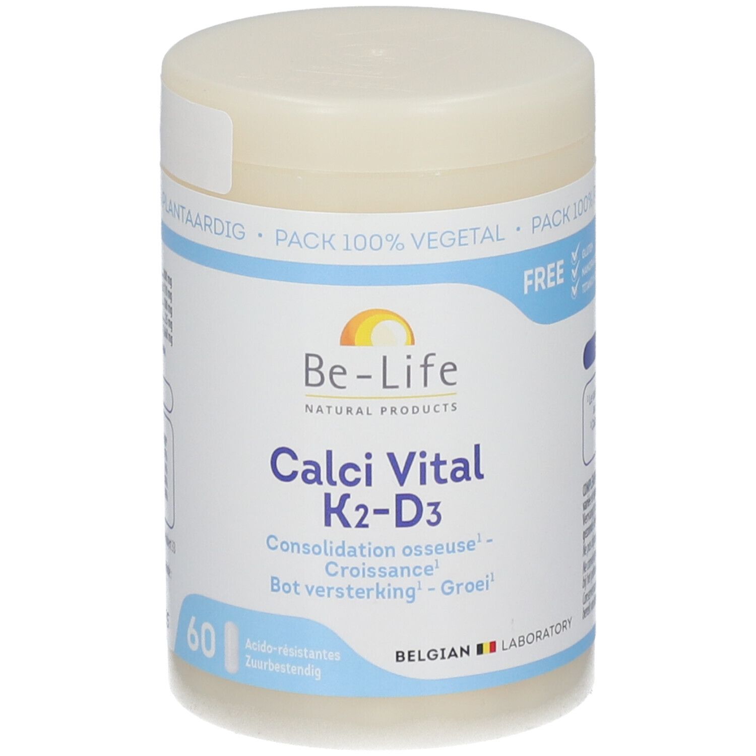 Be-Life Calci Vital K2-D3 60 St - Farmaline