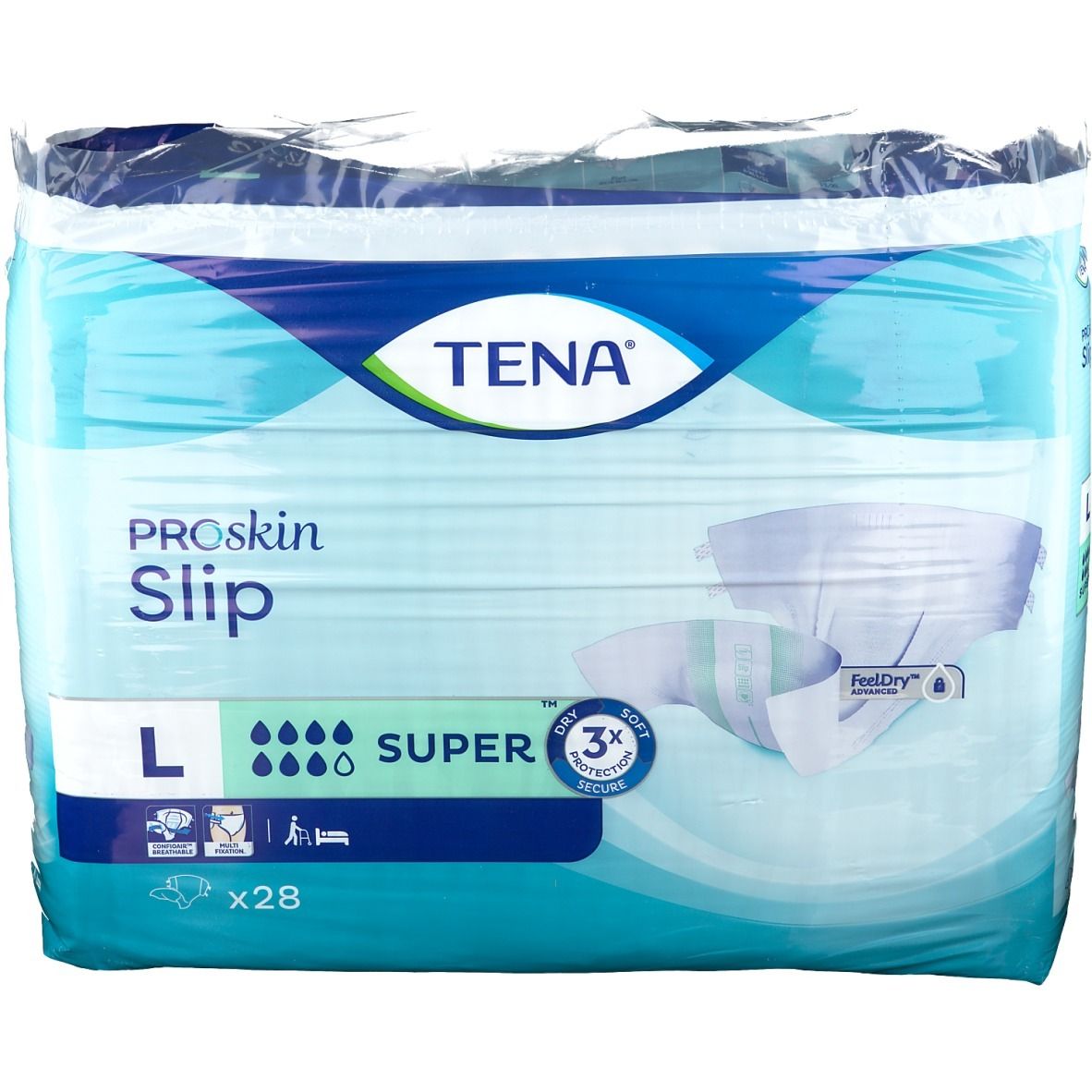 TENA ProSkin Slip Super Large 28 pc(s) - Farmaline