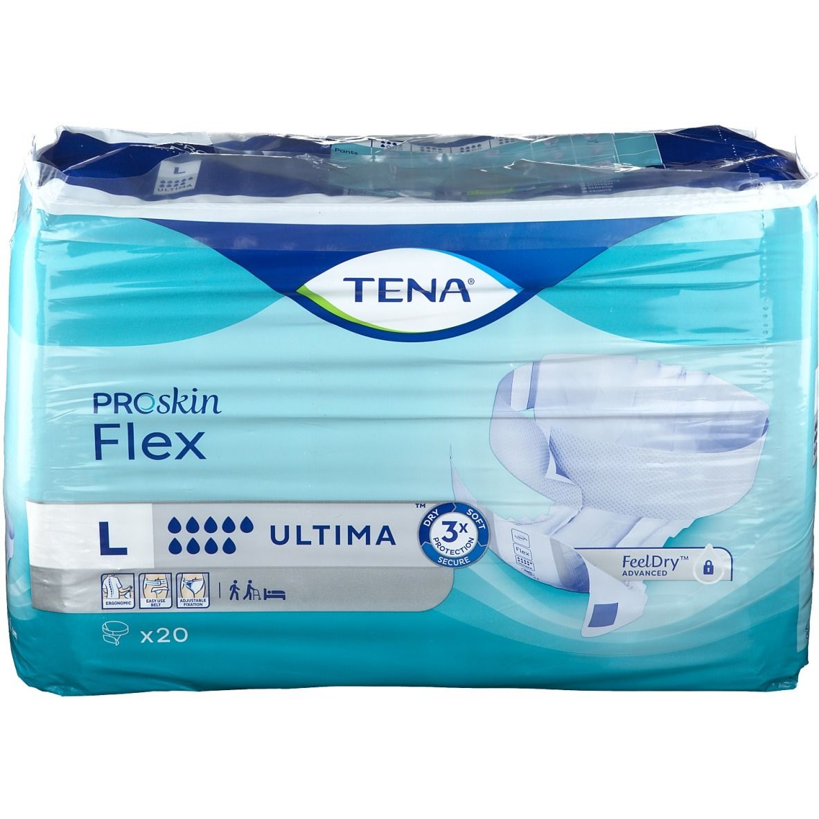 TENA ProSkin Flex Ultima Large 20 pc(s) - Farmaline