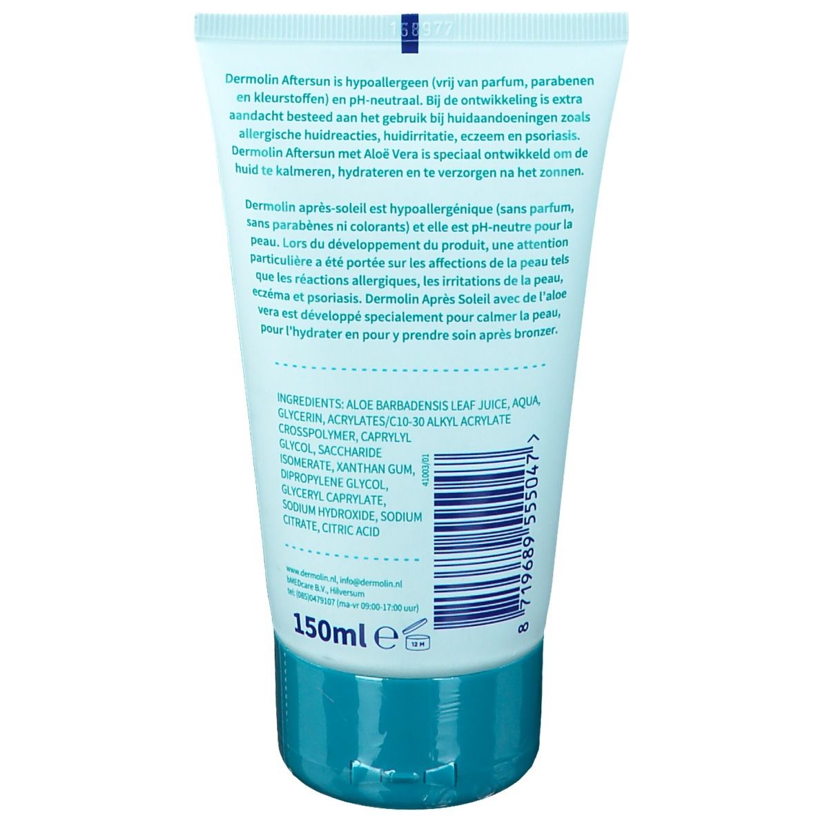 Dermolin Aftersun Gel 150 ml - Farmaline