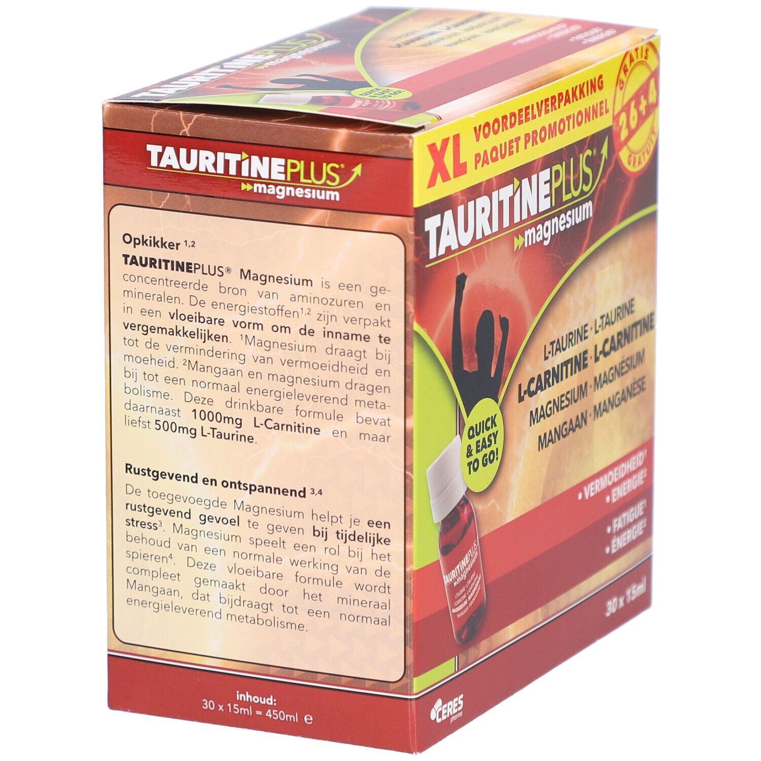 Tauritine Plus Magnesium 30x15 ml - Farmaline
