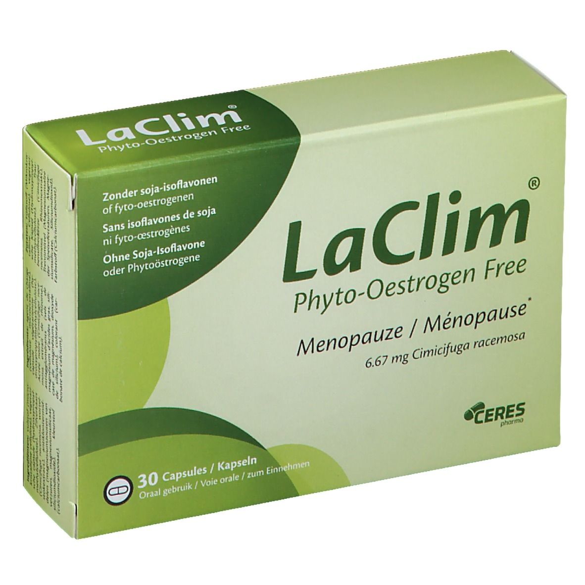 LaClim Phyto-Oestrogen Free 30 St - Farmaline