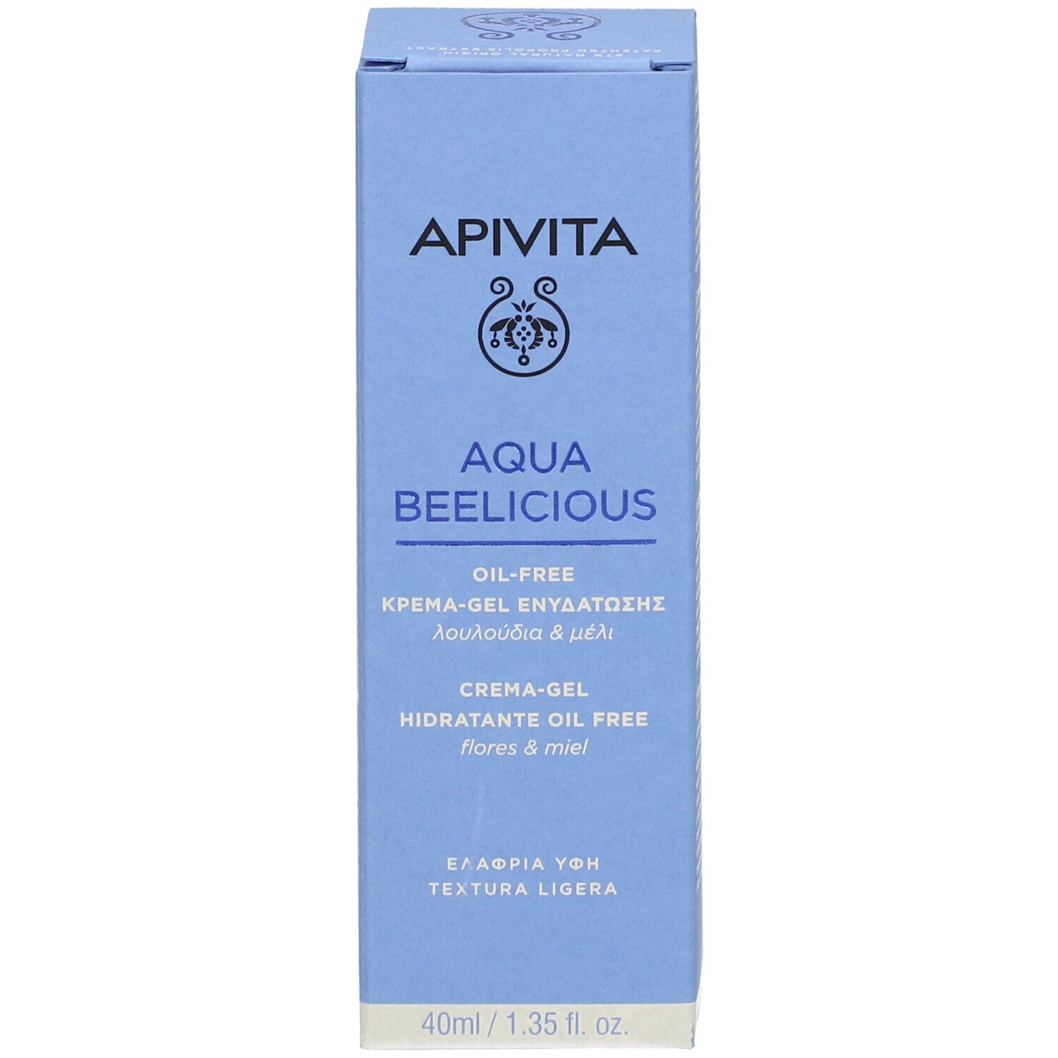 Apivita Aqua Beelicious Oil-Free Hydrating Gel-Cream Light Texture 40 ...