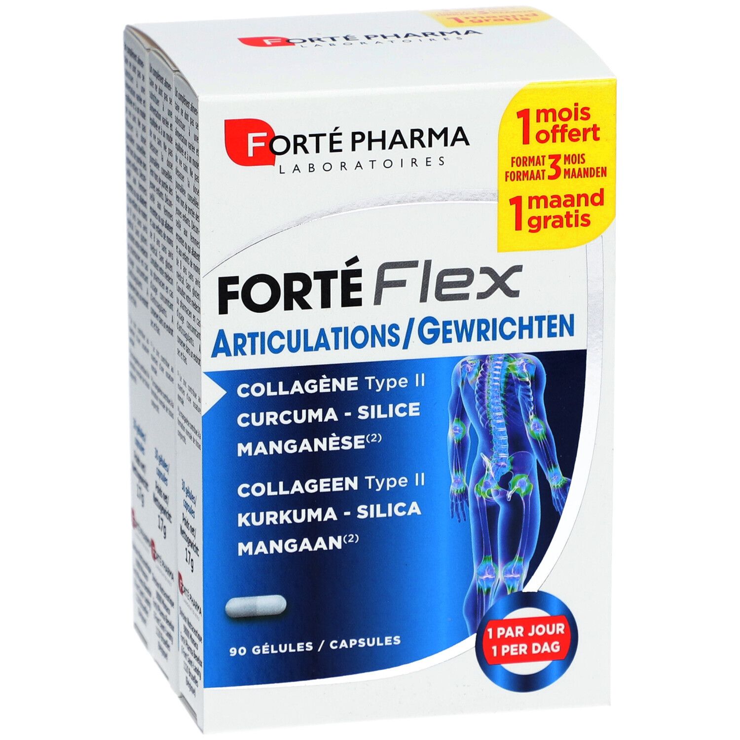 Forté Pharma Forté Flex Gewrichten 2 + 1 GRATIS 90 St - farmaline.be