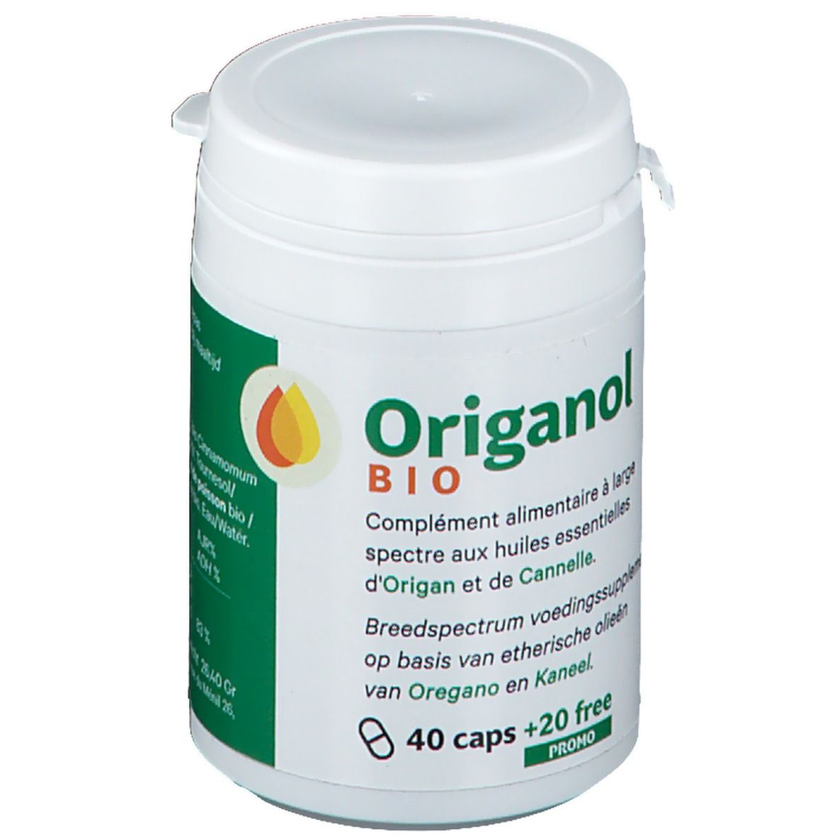 Origanol Bio 40+20 GRATIS 1 St - Farmaline